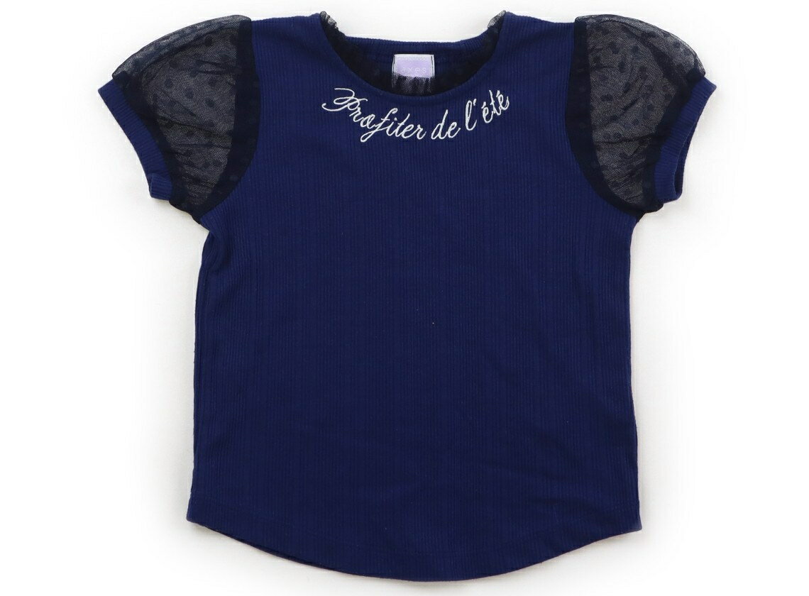 　ブランド 　axes femme KIDS(アクシーズファムキッズ) 　カテゴリー 　Tシャツ・カットソー 　サイズ 　110サイズ 　色 　ダークブルー・ホワイト・レース 　状態 　★★★ 　記名 　なし 　ジャンル 　Girl 袖・襟...