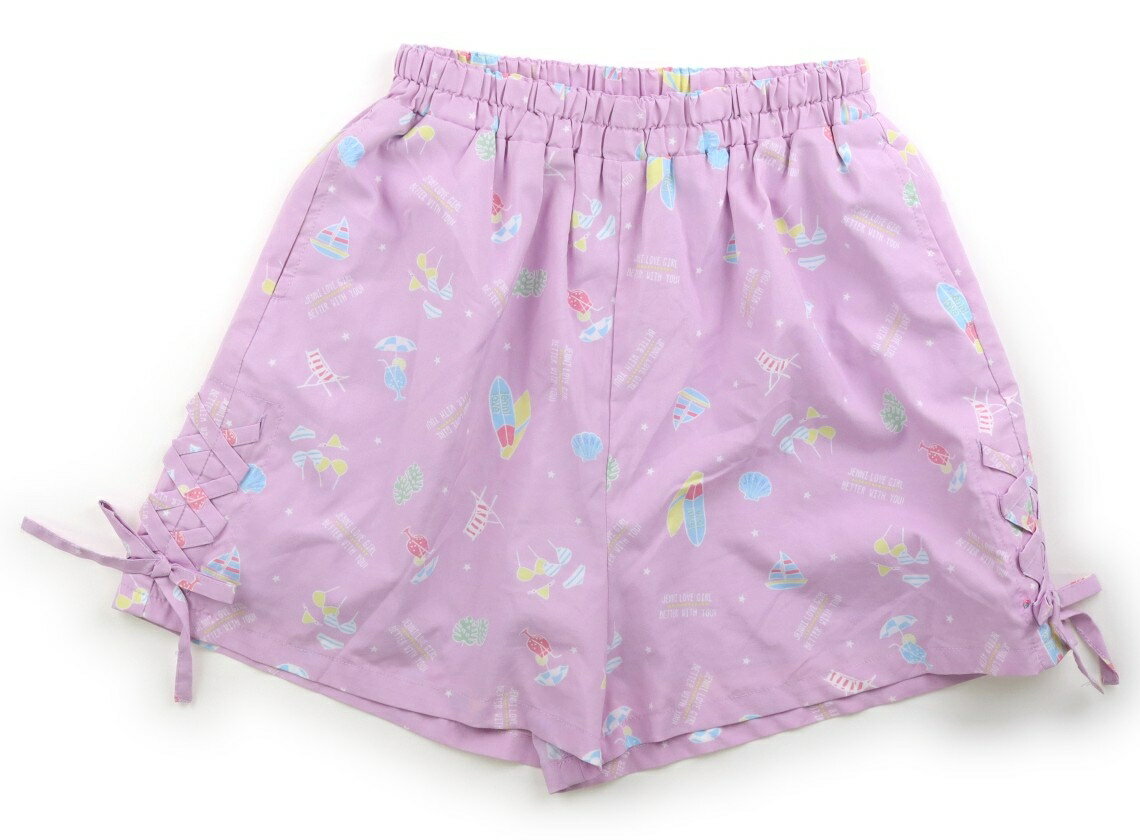 　ブランド 　JENNI(ジェニィ) 　カテゴリー 　キュロット 　サイズ 　150サイズ 　色 　ライラック・夏アイテム 　状態 　★★★ 　記名 　なし 　ジャンル 　Girl ポリエステル。裏地がありの二枚仕立てです。ウエストのゴムは...