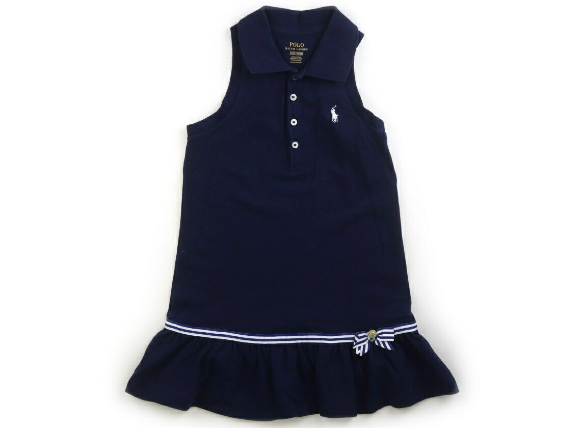 　ブランド 　POLO RALPH LAUREN(ポロラルフローレン) 　カテゴリー 　ワンピース 　サイズ 　110サイズ 　色 　ネイビー 　状態 　★★★ 　記名 　なし 　ジャンル 　Girl ポロシャツ地。ややヨレ感あり。全体に色...