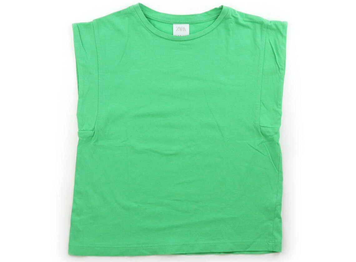 　ブランド 　ZARA(ザラ) 　カテゴリー 　Tシャツ・カットソー 　サイズ 　130サイズ 　色 　グリーン 　状態 　★★★★ 　記名 　なし 　ジャンル 　Girl 全体的に使用感がありますが、特に目立つ汚れはなくまだお使い頂けそう...
