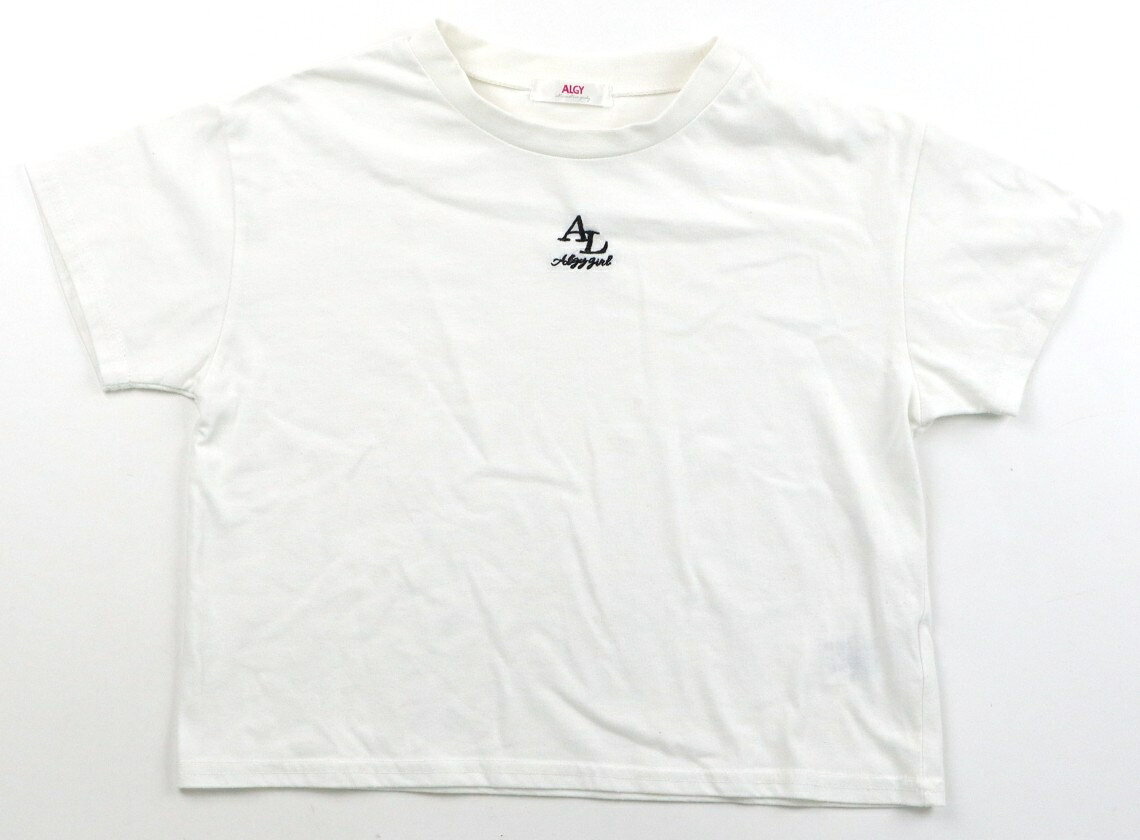 　ブランド 　ALGY(アルジー) 　カテゴリー 　Tシャツ・カットソー 　サイズ 　140サイズ 　色 　白、黒 　状態 　★★（返品不可） 　記名 　なし 　ジャンル 　Girl 胸に薄茶のシミが2つあります。腰に毛玉と、やや全体に毛羽...