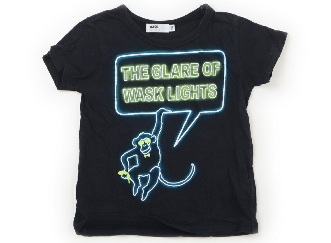 　ブランド 　WASK(ワスク) 　カテゴリー 　Tシャツ・カットソー 　サイズ 　90サイズ 　色 　黒・プリント 　状態 　★★（返品不可） 　記名 　なし 　ジャンル 　Boy 全体的に毛羽立ち・ホコリ付着があります。洗い替え用にいか...