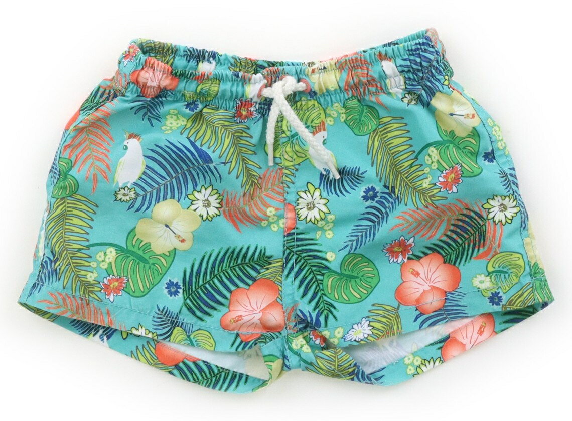 　ブランド 　ZARA(ザラ) 　カテゴリー 　ショートパンツ 　サイズ 　95サイズ 　色 　鳥花柄グリーン 　状態 　★★★ 　記名 　なし 　ジャンル 　Girl 実際のサイズ表記は98cm。水陸両用です。ブランドタグにシールはがし跡...