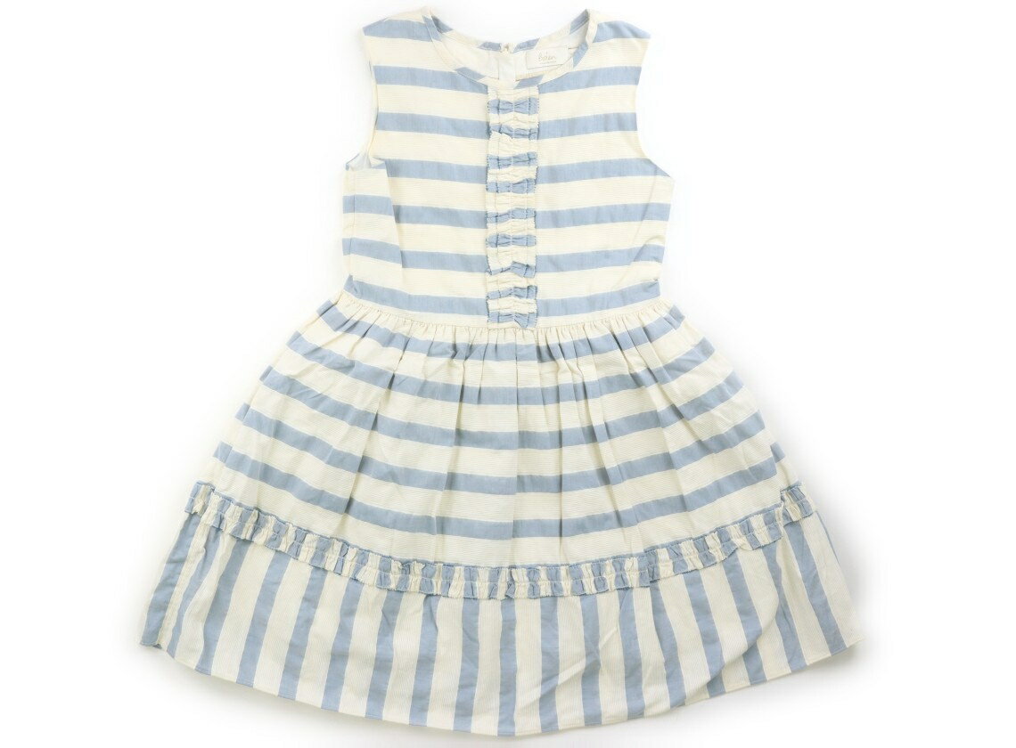 　ブランド 　Mini Boden(ボーデン) 　カテゴリー 　ワンピース 　サイズ 　140サイズ 　色 　白・くすみブルー・ボーダー 　状態 　★★★ 　記名 　なし 　ジャンル 　Girl 実際のサイズ表記は9-10Yです。後ろファス...