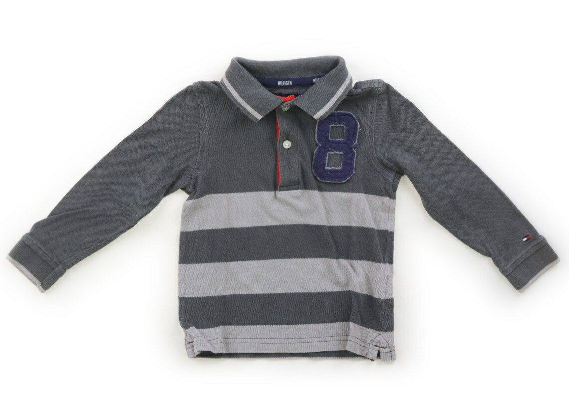 　ブランド 　Tommy Hilfiger(トミーヒルフィガー) 　カテゴリー 　ポロシャツ 　サイズ 　80サイズ 　色 　チャコールグレー 　状態 　★★★ 　記名 　なし 　ジャンル 　Boy 実際のサイズ表記は2T。全体的に色褪せが...
