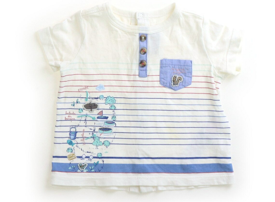 　ブランド 　Sergent Major(セルジャン・マジャール) 　カテゴリー 　Tシャツ・カットソー 　サイズ 　70サイズ 　色 　オフ・ボーダー 　状態 　★★（返品不可） 　記名 　なし 　ジャンル 　Girl 実際のサイズ表記は...