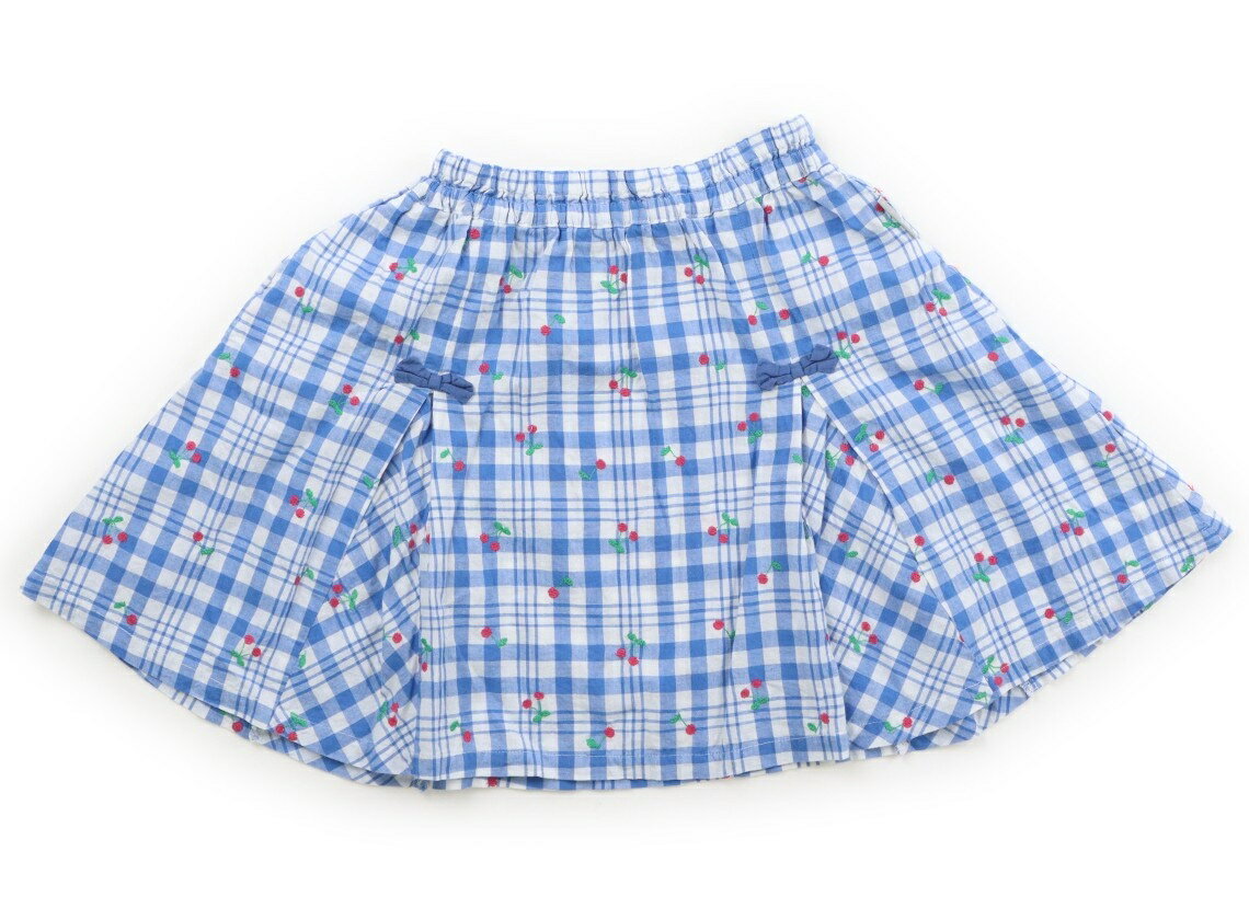 　ブランド 　Knit Planner(KP)(ニットプランナー（KP）) 　カテゴリー 　スカート 　サイズ 　140サイズ 　色 　ブルー・オフチェック・サクランボ 　状態 　★★★ 　記名 　なし 　ジャンル 　Girl ウエストのゴ...