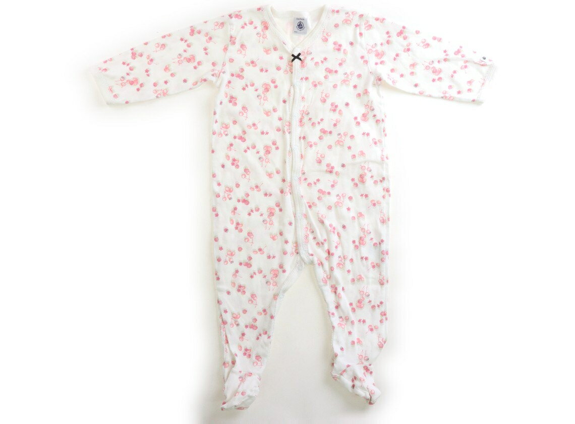 　ブランド 　PETIT BATEAU(プチバトー) 　カテゴリー 　カバーオール 　サイズ 　70サイズ 　色 　白・総柄 　状態 　★★（返品不可） 　記名 　なし 　ジャンル 　Girl 実際のサイズ表記は74cm。毛羽立ちあり。ボタ...