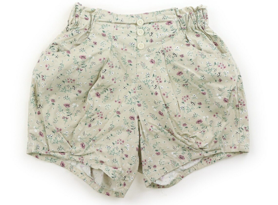 　ブランド 　apres les cours(アプレレクール) 　カテゴリー 　ショートパンツ 　サイズ 　120サイズ 　色 　くすみグリーン、ピンク、白、花柄 　状態 　★★★ 　記名 　なし 　ジャンル 　Girl コットン製、ウエス...