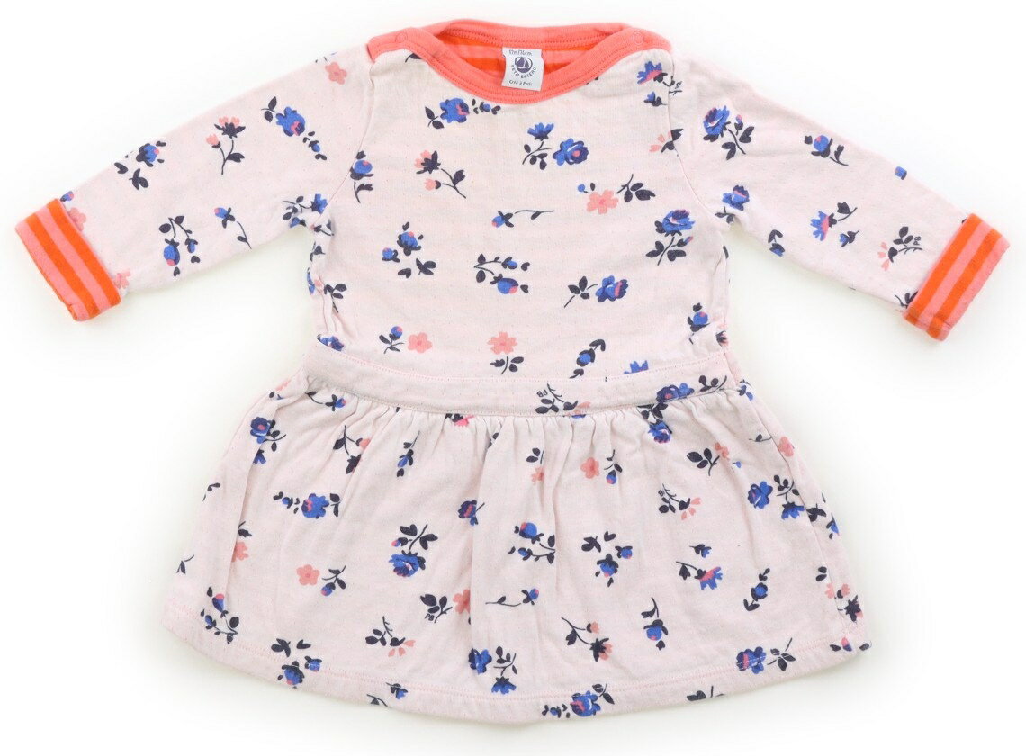 　ブランド 　PETIT BATEAU(プチバトー) 　カテゴリー 　チュニック 　サイズ 　70サイズ 　色 　パステルピンク・ブルー花柄 　状態 　★★★★ 　記名 　なし 　ジャンル 　Girl 実際のサイズ表記は74cm。パターンメ...