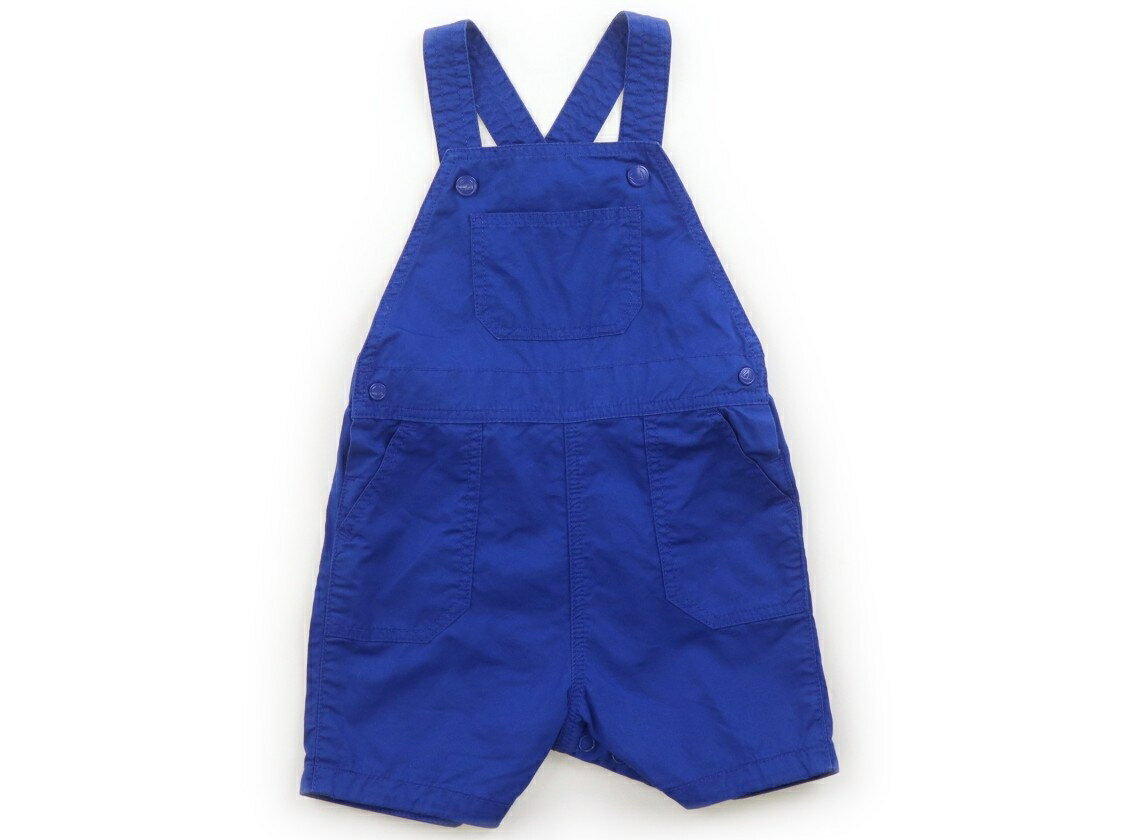 　ブランド 　PETIT BATEAU(プチバトー) 　カテゴリー 　ベビーオーバーオール 　サイズ 　70サイズ 　色 　ブルー 　状態 　★★★ 　記名 　なし 　ジャンル 　Boy 実際のサイズ表記は74cm。綿の薄手の生地。若干色褪...
