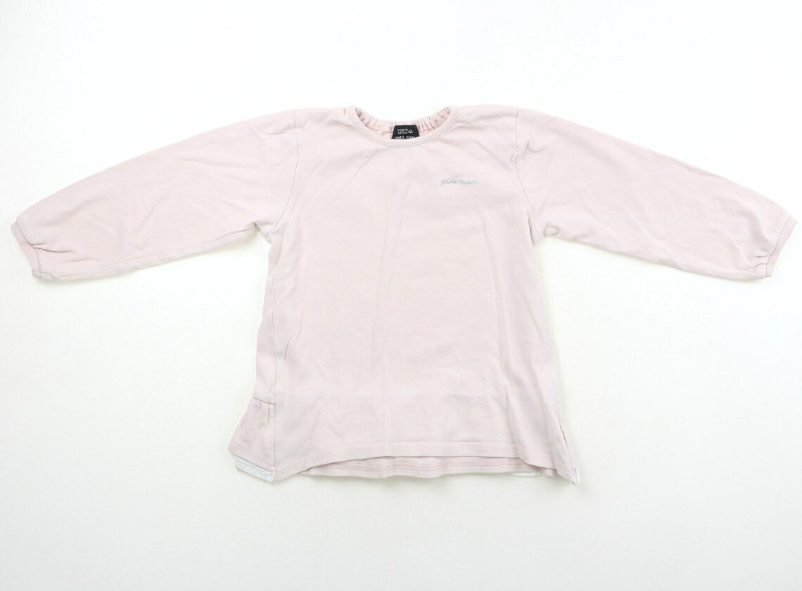 　ブランド 　petit main(プティマイン) 　カテゴリー 　Tシャツ・カットソー 　サイズ 　120サイズ 　色 　薄ピンク 　状態 　★★（返品不可） 　記名 　なし 　ジャンル 　Girl 左袖口に黄色いシミがいくつかあります。...