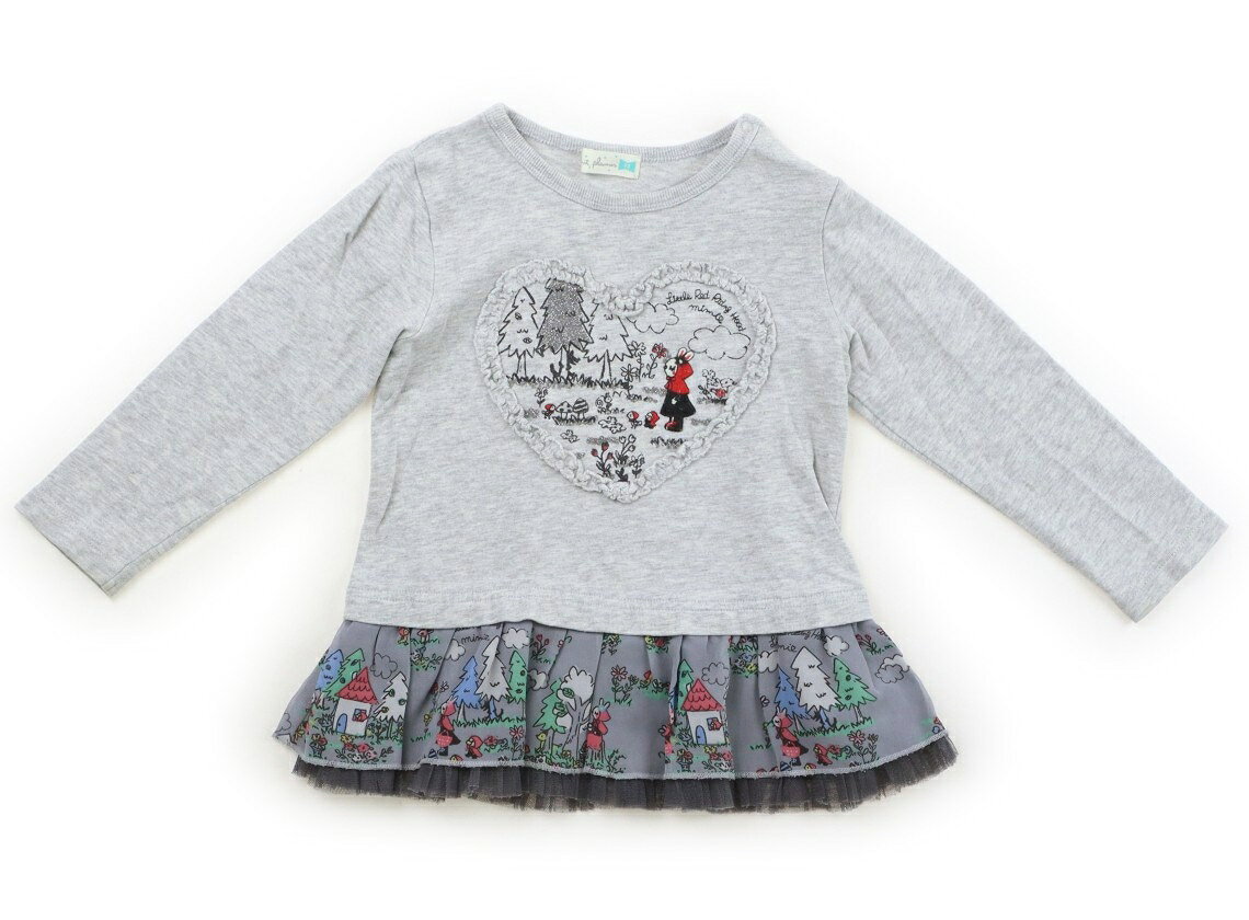 　ブランド 　Knit Planner(KP)(ニットプランナー（KP）) 　カテゴリー 　チュニック 　サイズ 　90サイズ 　色 　グレー・ウサギフリル 　状態 　★★（返品不可） 　記名 　なし 　ジャンル 　Girl 身後袖口にシミ...