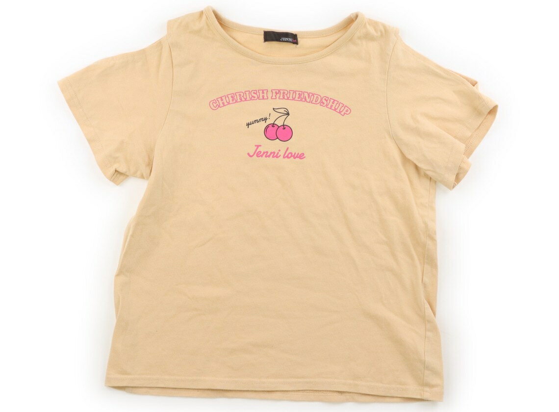 　ブランド 　JENNI(ジェニィ) 　カテゴリー 　Tシャツ・カットソー 　サイズ 　140サイズ 　色 　さくらんぼベージュ 　状態 　★★★ 　記名 　なし 　ジャンル 　Girl 肩が開いているデザインです。洗いざらし感がありますが...