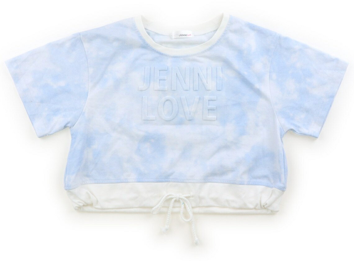　ブランド 　JENNI(ジェニィ) 　カテゴリー 　Tシャツ・カットソー 　サイズ 　140サイズ 　色 　ブルーグラデーション・ホワイト 　状態 　★★★ 　記名 　なし 　ジャンル 　Girl 裾のリボンに青色のインク汚れがあります。...