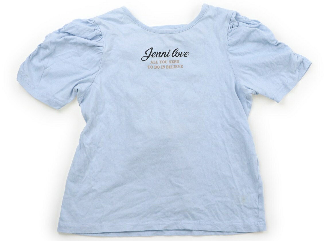 　ブランド 　JENNI(ジェニィ) 　カテゴリー 　Tシャツ・カットソー 　サイズ 　150サイズ 　色 　サックス・ブラック 　状態 　★★★ 　記名 　なし 　ジャンル 　Girl バックレースアップ。裾に2cmほどにしみあり。若干色...