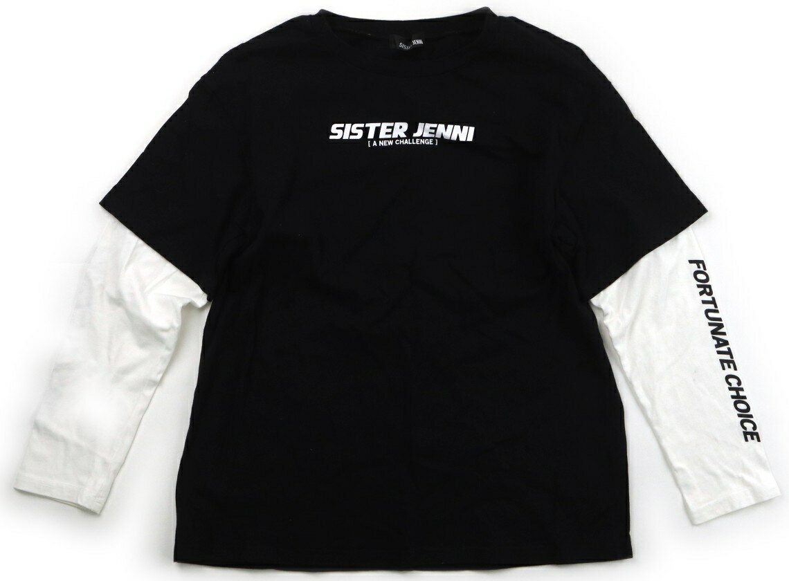 　ブランド 　JENNI(ジェニィ) 　カテゴリー 　Tシャツ・カットソー 　サイズ 　150サイズ 　色 　黒・白・ピンク・英字 　状態 　★★（返品不可） 　記名 　なし 　ジャンル 　Girl 若干色褪せ・毛羽立ちがあり、左袖先に1c...