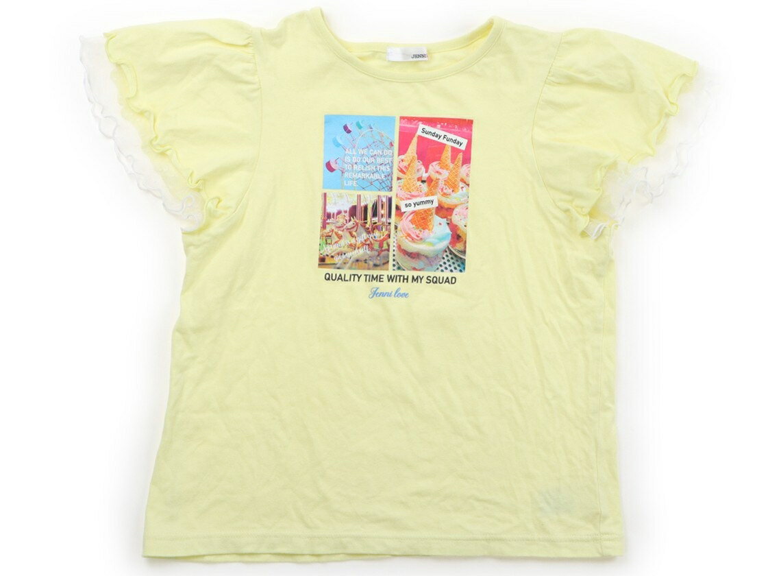 　ブランド 　JENNI(ジェニィ) 　カテゴリー 　Tシャツ・カットソー 　サイズ 　150サイズ 　色 　レモン 　状態 　★★★ 　記名 　なし 　ジャンル 　Girl 全体に色あせ・毛羽立ちがありますが、f.s baby ＊【状態】...