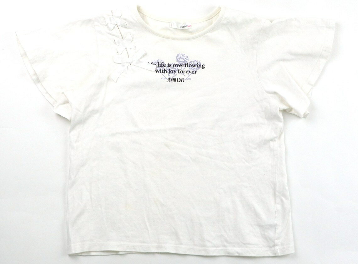 　ブランド 　JENNI(ジェニィ) 　カテゴリー 　Tシャツ・カットソー 　サイズ 　150サイズ 　色 　オフ 　状態 　★★★ 　記名 　なし 　ジャンル 　Girl 若干の使用感はありますが、まだまだ普段着として活躍してくれそうです...
