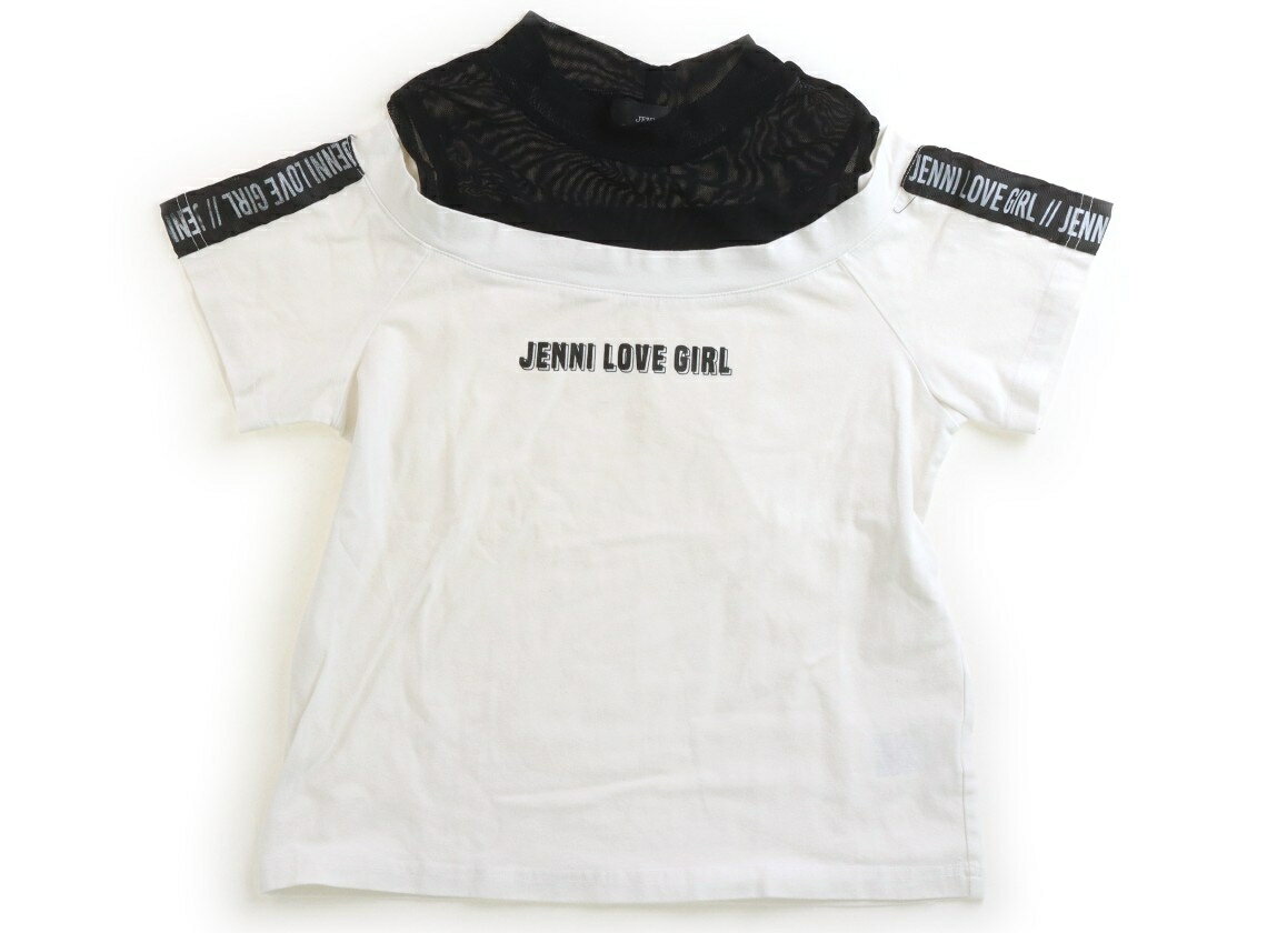 　ブランド 　JENNI(ジェニィ) 　カテゴリー 　Tシャツ・カットソー 　サイズ 　140サイズ 　色 　ブラック・ホワイト 　状態 　★★★ 　記名 　なし 　ジャンル 　Girl ブラック部分はメッシュ。オープンショルダーデザイン。...