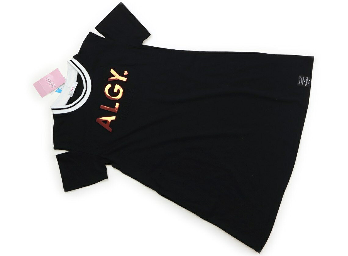 　ブランド 　ALGY(アルジー) 　カテゴリー 　ワンピース 　サイズ 　140サイズ 　色 　ブラック 　状態 　N 　記名 　なし 　ジャンル 　Girl 新品タグ付き。オープンショルダー。実際のサイズ表記は、XS(135-145)。...