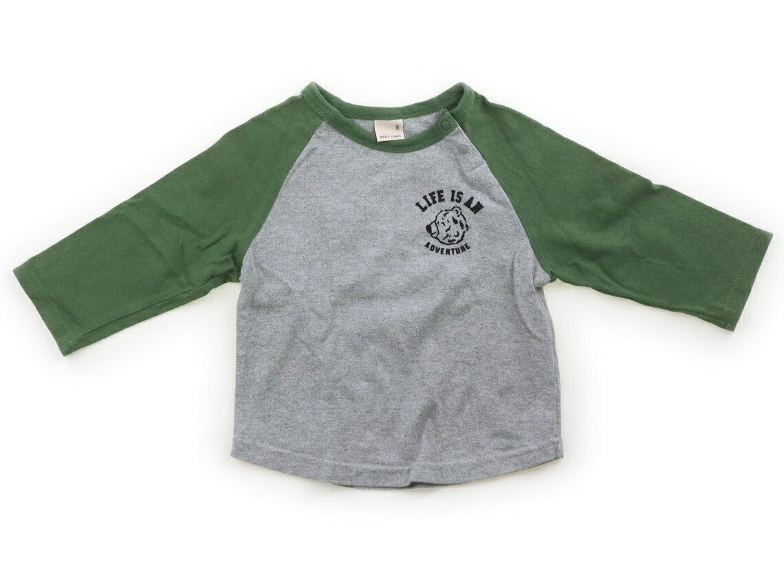 　ブランド 　petit main(プティマイン) 　カテゴリー 　Tシャツ・カットソー 　サイズ 　80サイズ 　色 　グレー　カーキ 　状態 　★★★ 　記名 　なし 　ジャンル 　Boy 多少の色褪せや型崩れはありますが、洗い替え用に...