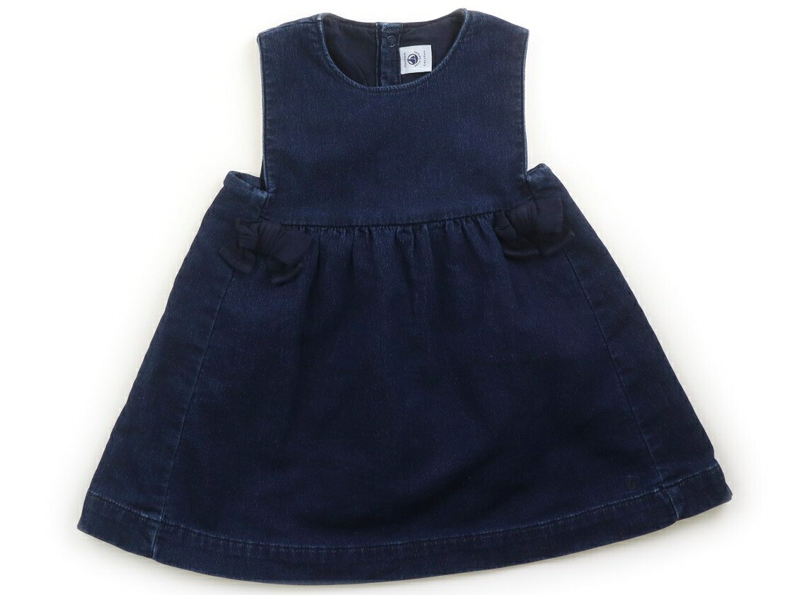 　ブランド 　PETIT BATEAU(プチバトー) 　カテゴリー 　ジャンパースカート 　サイズ 　80サイズ 　色 　紺 　状態 　★★（返品不可） 　記名 　なし 　ジャンル 　Girl 実際のサイズ表記は24m/86cmです。背中に...
