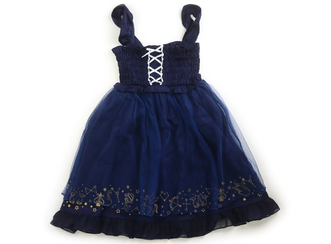 　ブランド 　axes femme KIDS(アクシーズファムキッズ) 　カテゴリー 　ジャンパースカート 　サイズ 　130サイズ 　色 　ネイビー 　状態 　★★★ 　記名 　なし 　ジャンル 　Girl 肩紐の調節が可能です。チュール...