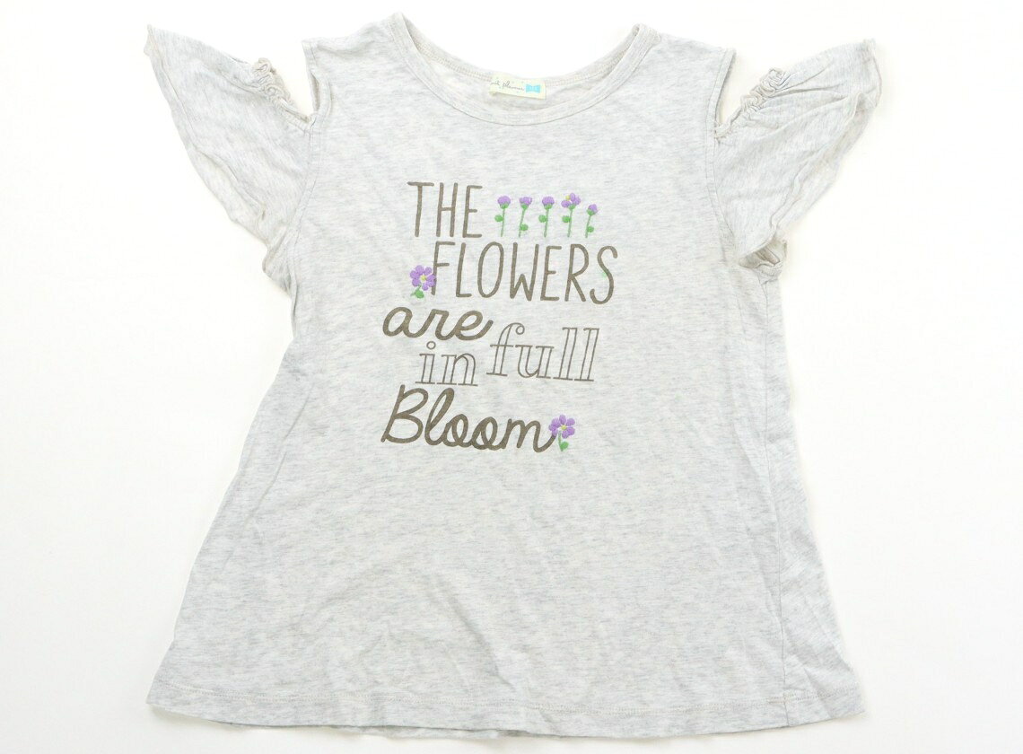 　ブランド 　Knit Planner(KP)(ニットプランナー（KP）) 　カテゴリー 　Tシャツ・カットソー 　サイズ 　130サイズ 　色 　ライトグレー、英文字、紫の花刺しゅう 　状態 　★★★ 　記名 　なし 　ジャンル 　Gir...