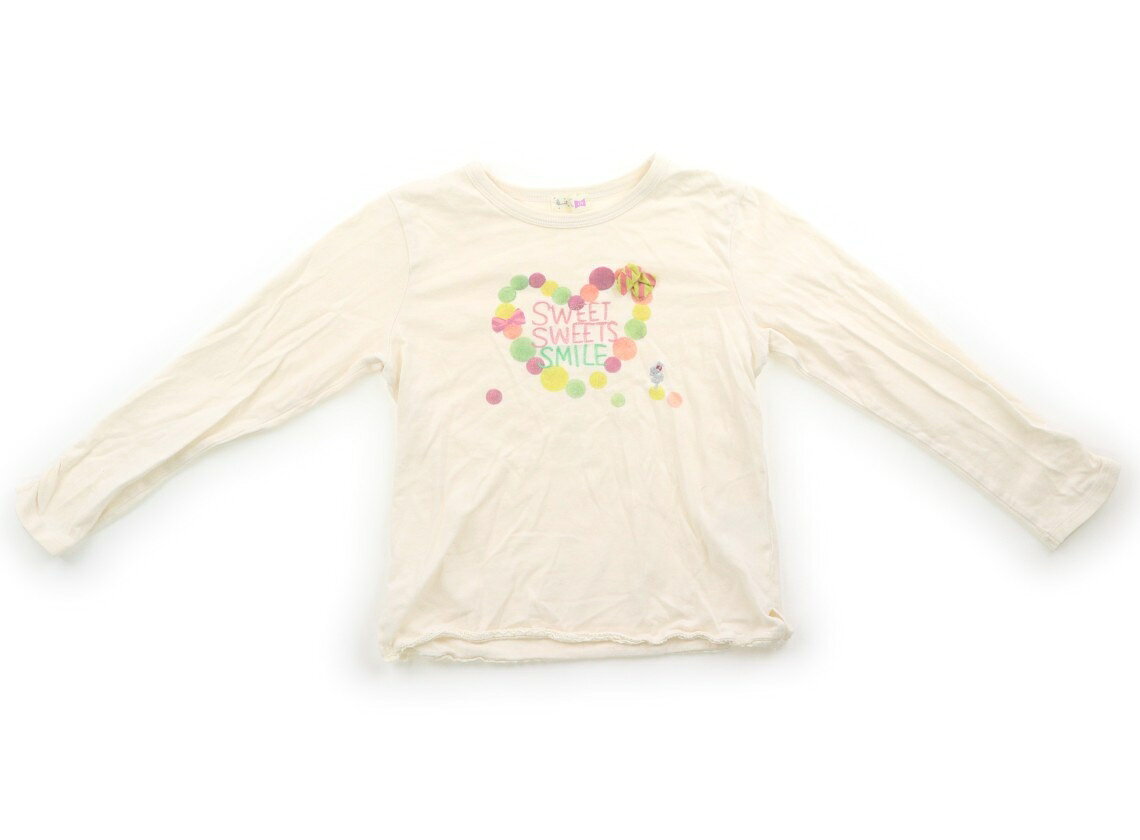 　ブランド 　Knit Planner(KP)(ニットプランナー（KP）) 　カテゴリー 　Tシャツ・カットソー 　サイズ 　120サイズ 　色 　ライトベージュ・リボン 　状態 　★★★ 　記名 　なし 　ジャンル 　Girl 全体的に毛...