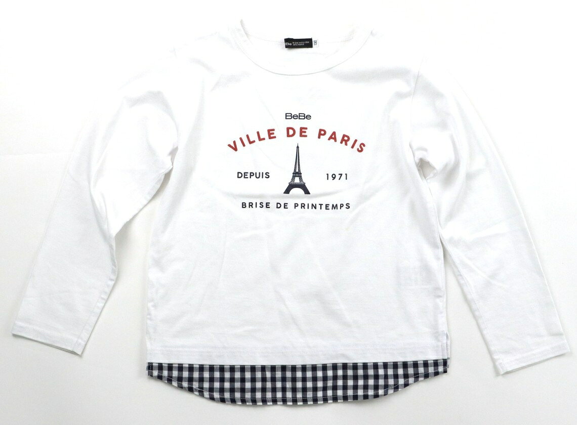 　ブランド 　BeBe(べべ) 　カテゴリー 　Tシャツ・カットソー 　サイズ 　130サイズ 　色 　ホワイト 　状態 　★★★ 　記名 　なし 　ジャンル 　Boy 袖口が薄汚れています。薄いシミが複数見られ、洗いざらし感があります。 ...