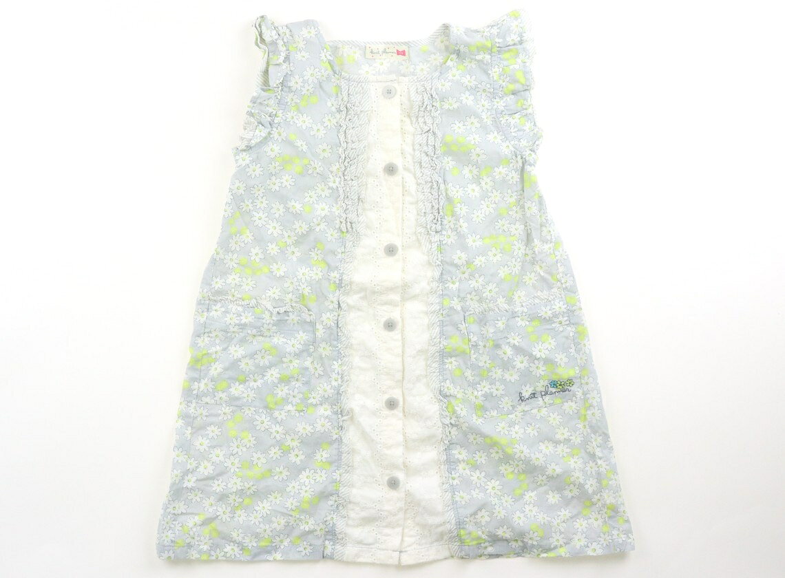 　ブランド 　Knit Planner(KP)(ニットプランナー（KP）) 　カテゴリー 　ワンピース 　サイズ 　110サイズ 　色 　グレー、黄緑、白 　状態 　★★★ 　記名 　なし 　ジャンル 　Girl 裏地はありません。ややシワ...
