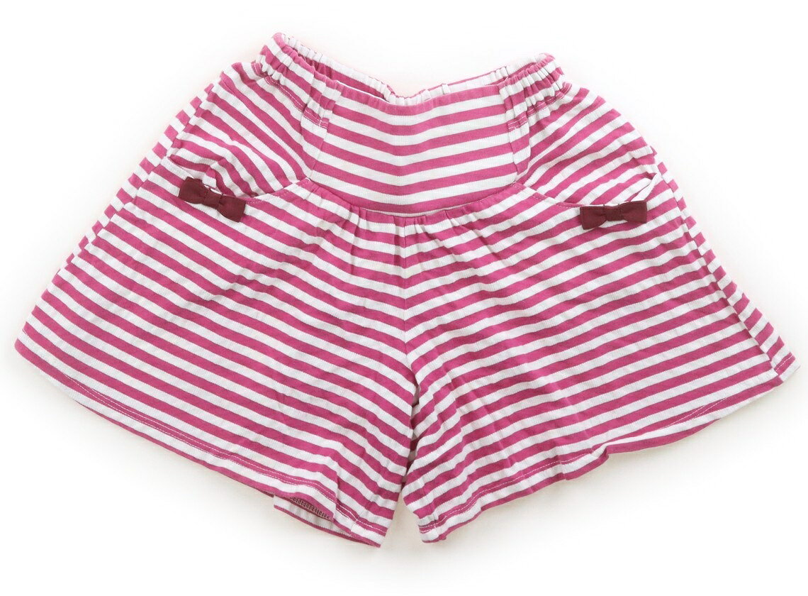 　ブランド 　BeBe(べべ) 　カテゴリー 　キュロット 　サイズ 　120サイズ 　色 　ボーダー（ピンク系紫、白） 　状態 　★★（返品不可） 　記名 　なし 　ジャンル 　Girl 色褪せや毛羽立ちなどかなり使用感はあります。 ＊【...