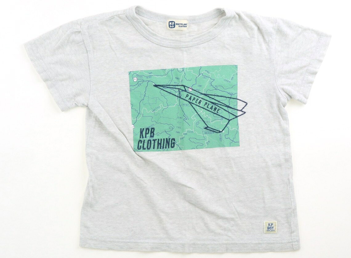 　ブランド 　Knit Planner(KP)(ニットプランナー（KP）) 　カテゴリー 　Tシャツ・カットソー 　サイズ 　110サイズ 　色 　シルバーグレー・グリーン系・その他 　状態 　★★★ 　記名 　なし 　ジャンル 　Boy ...