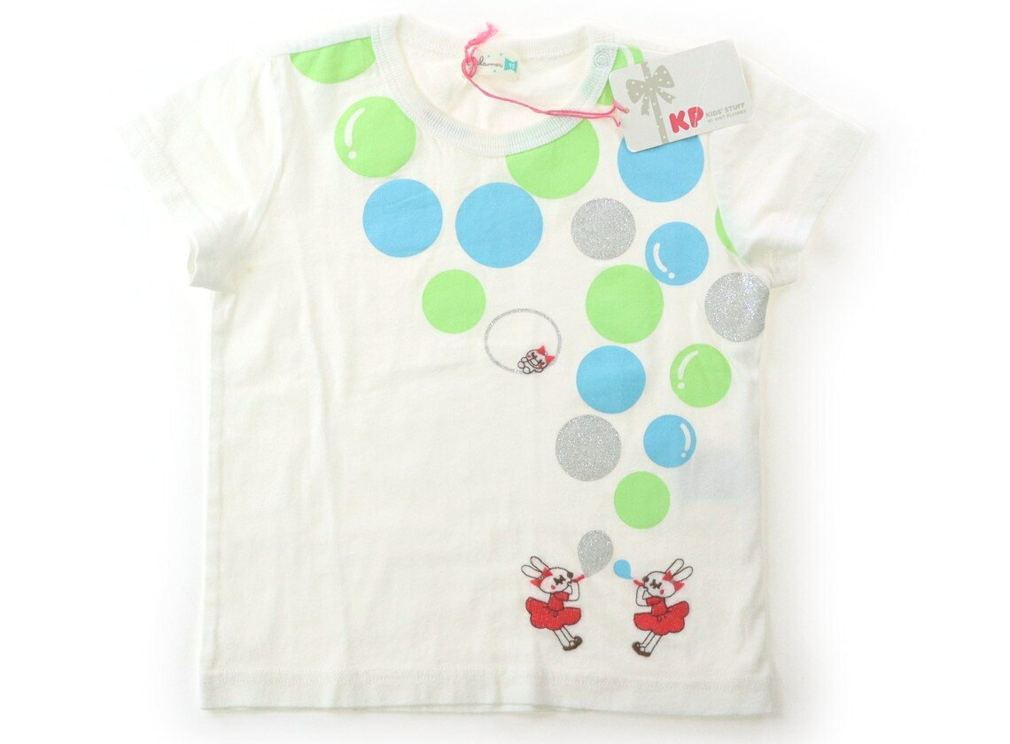 　ブランド 　Knit Planner(KP)(ニットプランナー（KP）) 　カテゴリー 　Tシャツ・カットソー 　サイズ 　90サイズ 　色 　白・水色・黄緑・その他 　状態 　N 　記名 　なし 　ジャンル 　Girl 前身頃右脇付近に...