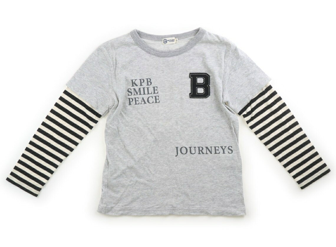 　ブランド 　Knit Planner(KP)(ニットプランナー（KP）) 　カテゴリー 　Tシャツ・カットソー 　サイズ 　130サイズ 　色 　シルバーグレー・アイボリー・黒・ボーダー柄 　状態 　★★★ 　記名 　なし 　ジャンル 　...
