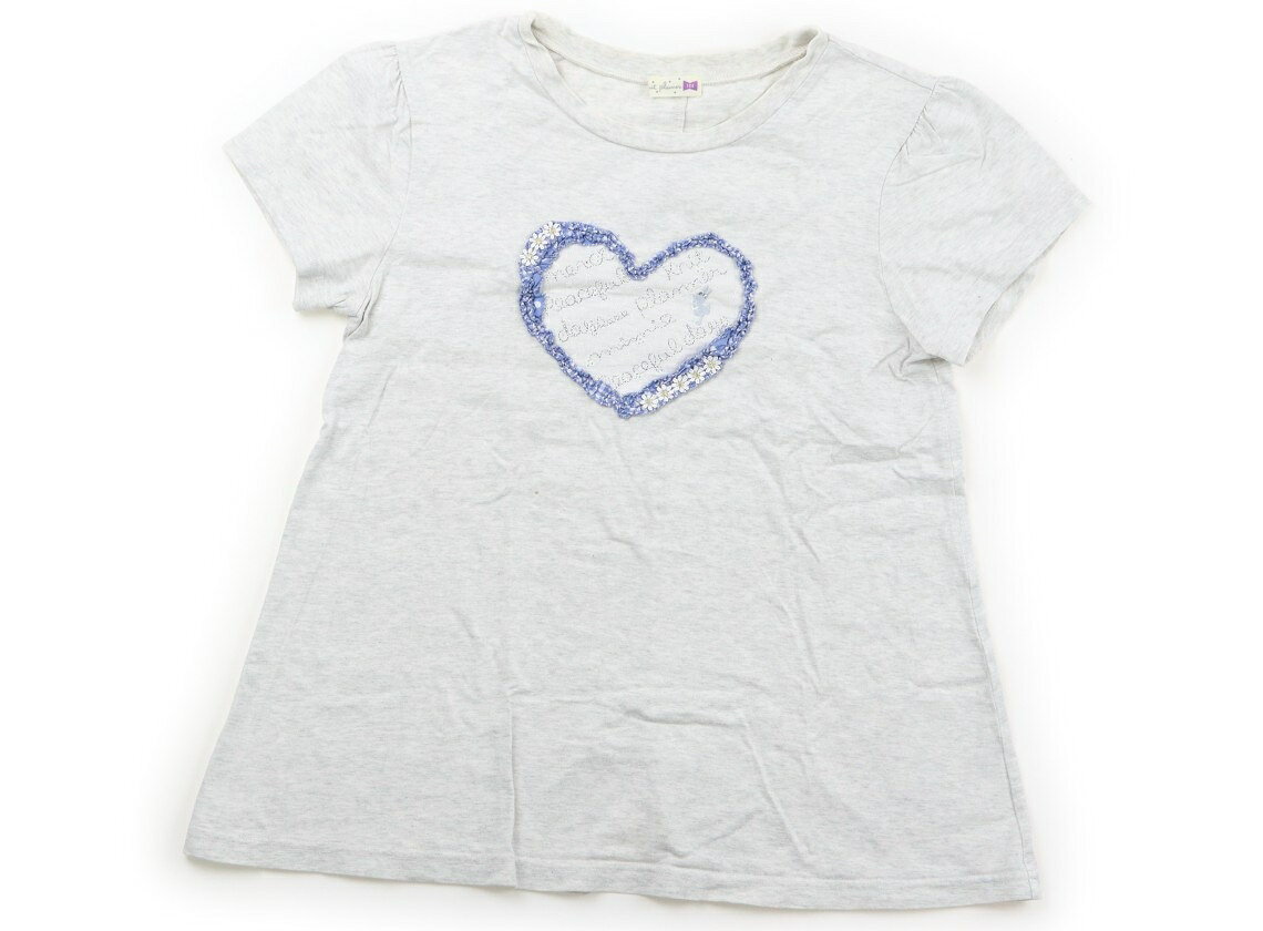 　ブランド 　Knit Planner(KP)(ニットプランナー（KP）) 　カテゴリー 　Tシャツ・カットソー 　サイズ 　160サイズ 　色 　杢グレー・ブルーハート 　状態 　★★★ 　記名 　なし 　ジャンル 　Girl 襟リブに若...