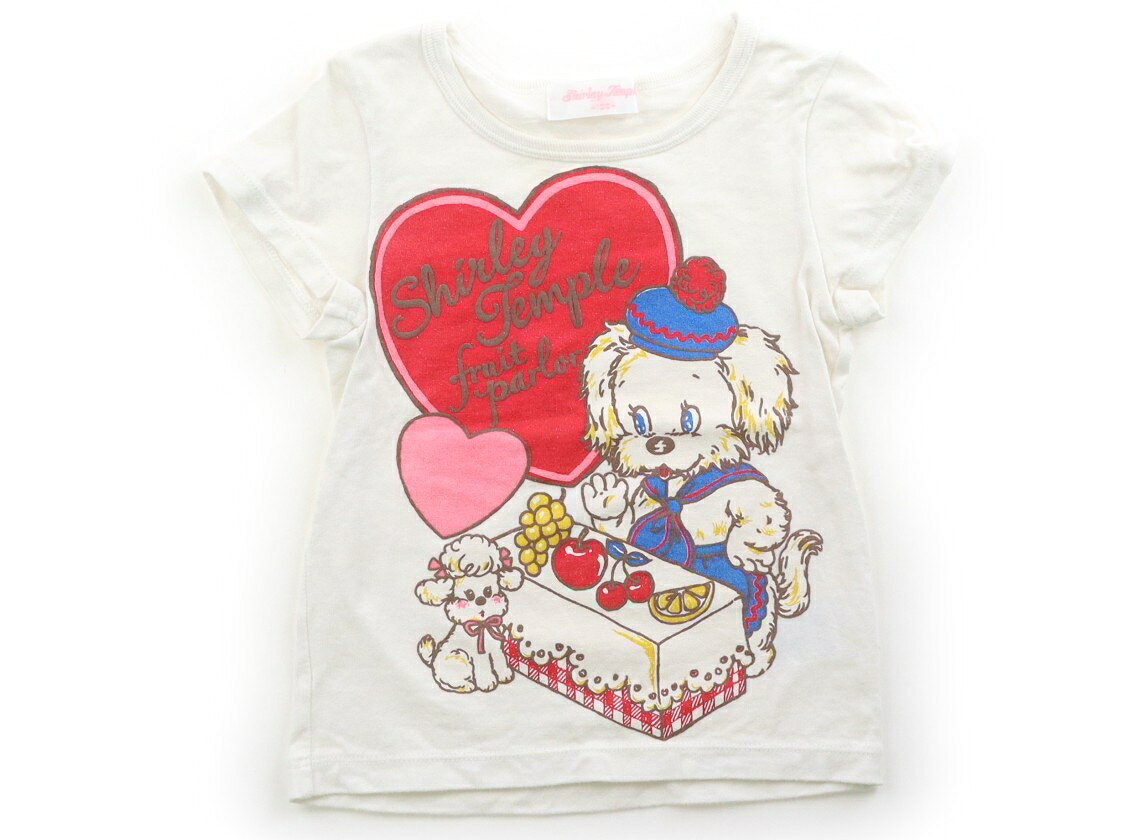 　ブランド 　Shirley Temple(シャーリーテンプル) 　カテゴリー 　Tシャツ・カットソー 　サイズ 　100サイズ 　色 　アイボリー 　状態 　★★★ 　記名 　なし 　ジャンル 　Girl 毛羽立ち・洗いざらし感があります...