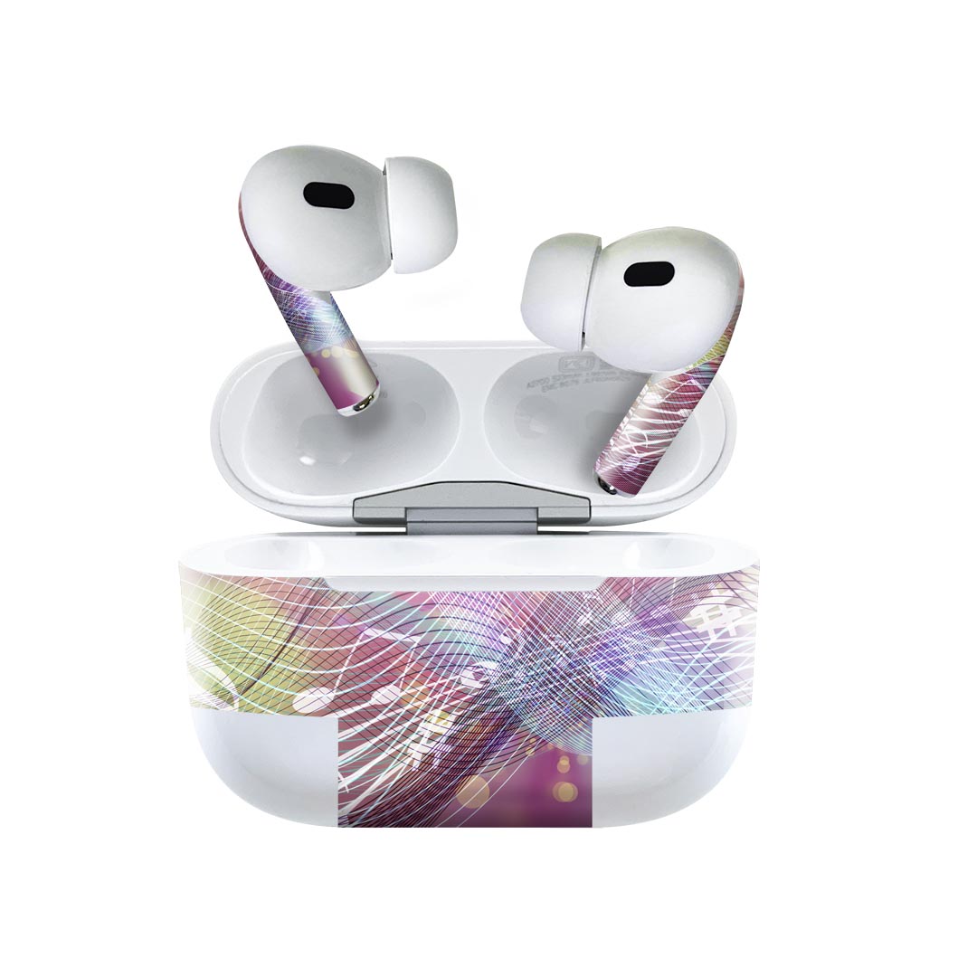 商品特徴・貼るだけでおしゃれに簡単着せ替え、AirPodsPro専用 デザインスキンシール！・高精細プリントで写真と遜色がない仕上がり！・ちょっとしたすり傷から端末を保護！・「裸で持つ派」の人にはもちろん、お手持ちのクリアケース付けてもOK...
