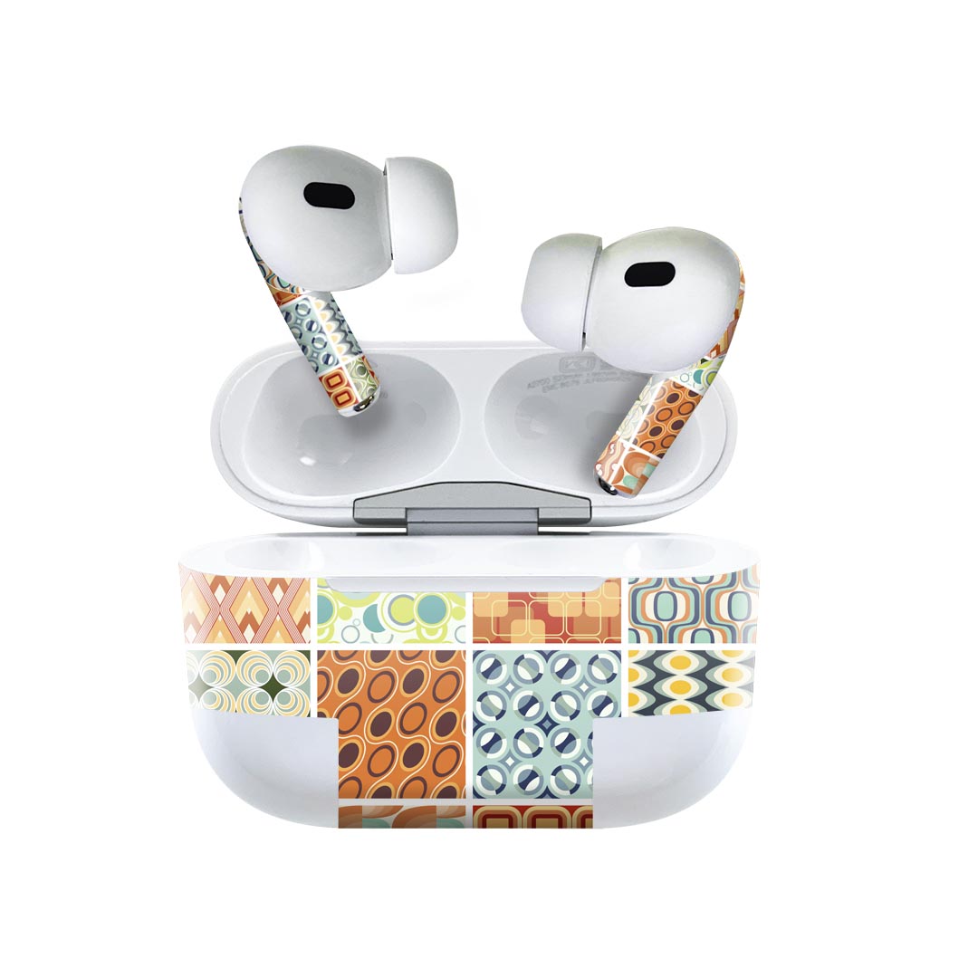 商品特徴・貼るだけでおしゃれに簡単着せ替え、AirPodsPro専用 デザインスキンシール！・高精細プリントで写真と遜色がない仕上がり！・ちょっとしたすり傷から端末を保護！・「裸で持つ派」の人にはもちろん、お手持ちのクリアケース付けてもOK...