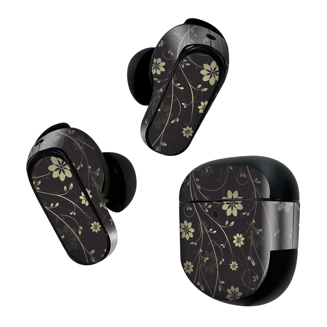 製品名 Bose QuietComfort Earbuds II 専用デザインスキンシール セット内容 Bose QuietComfort Earbuds II 専用シール　イヤホン（左右）3枚、充電ケース用シール 1枚AirPods第3世...