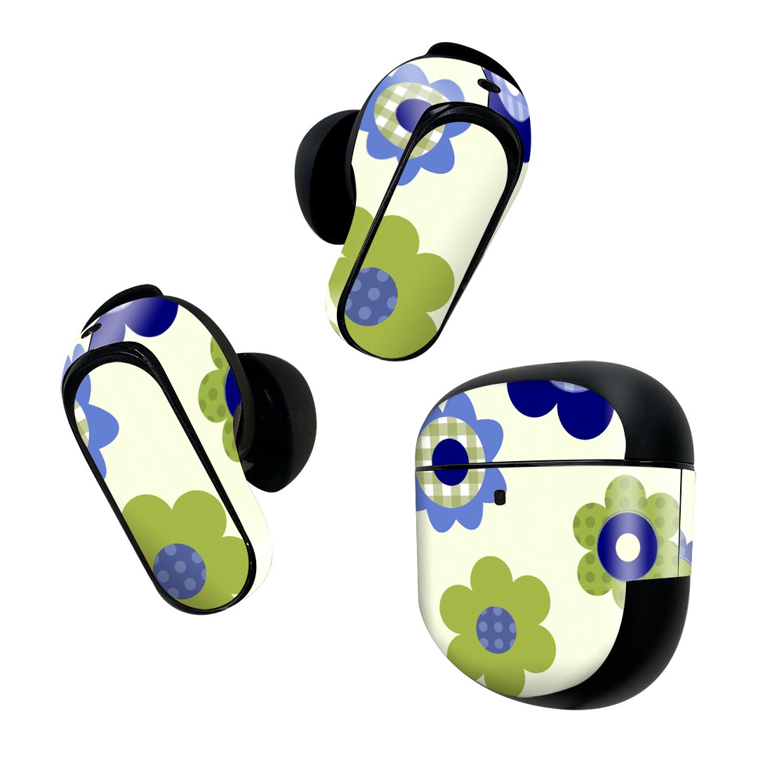 製品名 Bose QuietComfort Earbuds II 専用デザインスキンシール セット内容 Bose QuietComfort Earbuds II 専用シール　イヤホン（左右）3枚、充電ケース用シール 1枚AirPods第3世...