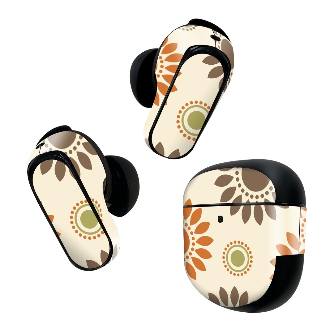 製品名 Bose QuietComfort Earbuds II 専用デザインスキンシール セット内容 Bose QuietComfort Earbuds II 専用シール　イヤホン（左右）3枚、充電ケース用シール 1枚AirPods第3世...