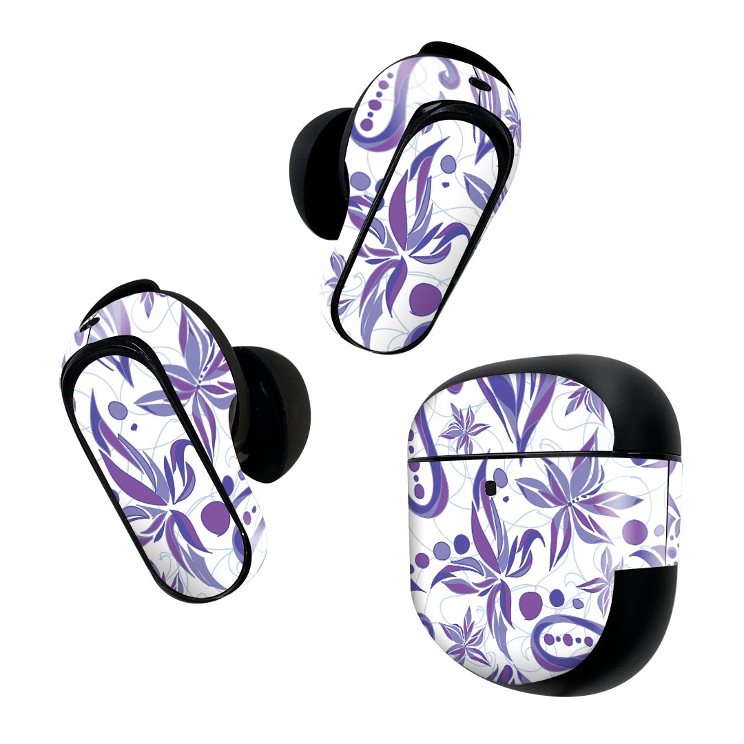 製品名 Bose QuietComfort Earbuds II 専用デザインスキンシール セット内容 Bose QuietComfort Earbuds II 専用シール　イヤホン（左右）3枚、充電ケース用シール 1枚AirPods第3世...