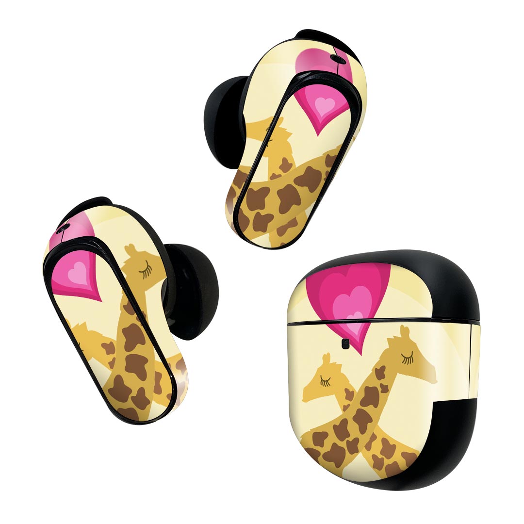 製品名 Bose QuietComfort Earbuds II 専用デザインスキンシール セット内容 Bose QuietComfort Earbuds II 専用シール　イヤホン（左右）3枚、充電ケース用シール 1枚AirPods第3世...