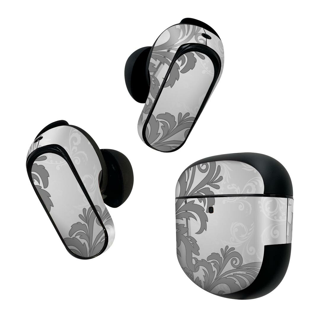 製品名 Bose QuietComfort Earbuds II 専用デザインスキンシール セット内容 Bose QuietComfort Earbuds II 専用シール　イヤホン（左右）3枚、充電ケース用シール 1枚AirPods第3世...