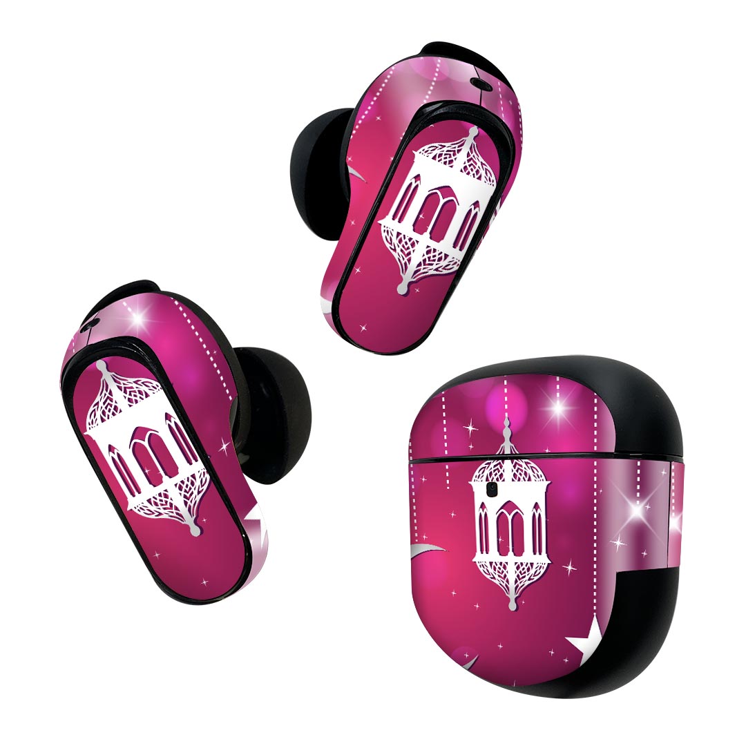 製品名 Bose QuietComfort Earbuds II 専用デザインスキンシール セット内容 Bose QuietComfort Earbuds II 専用シール　イヤホン（左右）3枚、充電ケース用シール 1枚AirPods第3世...