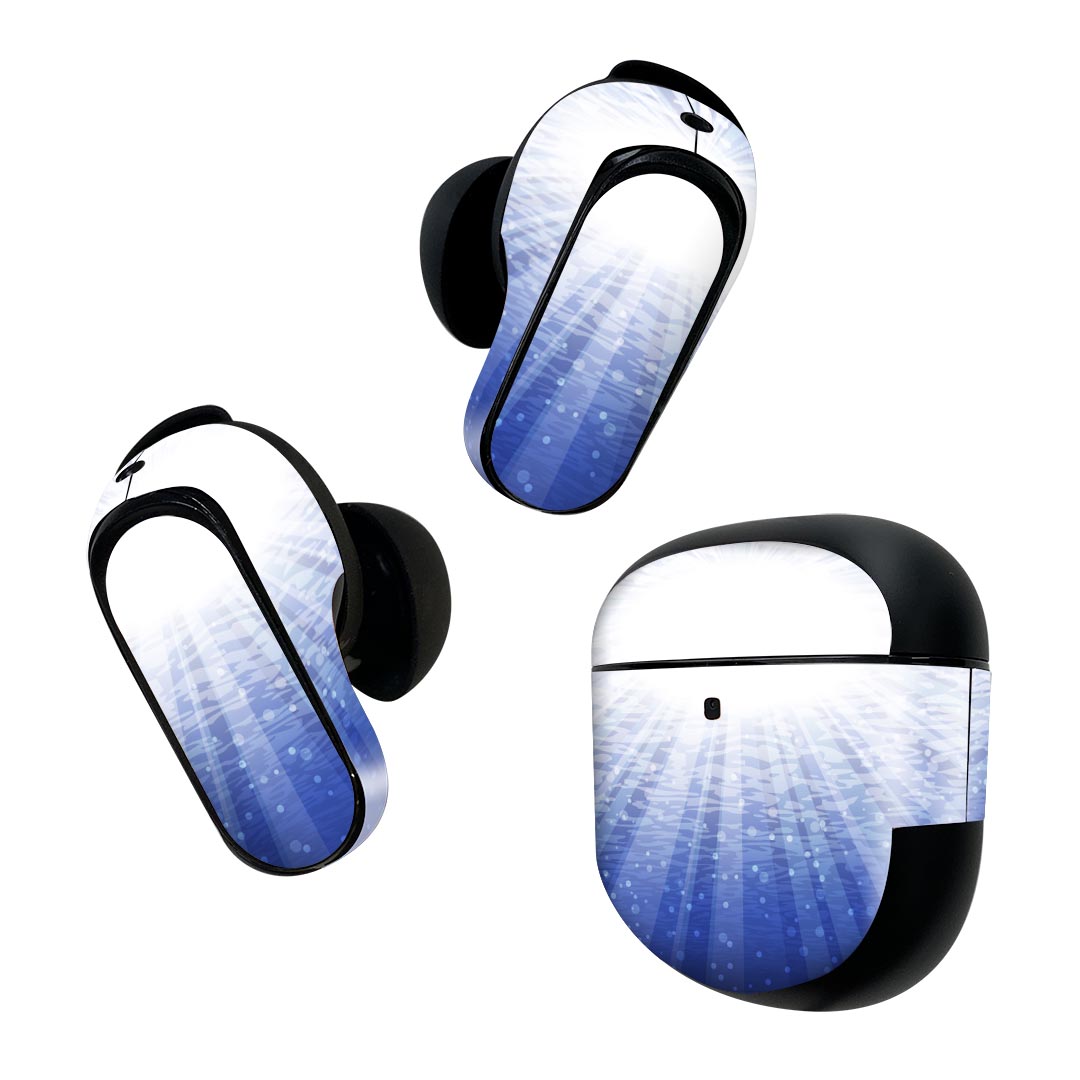 製品名 Bose QuietComfort Earbuds II 専用デザインスキンシール セット内容 Bose QuietComfort Earbuds II 専用シール　イヤホン（左右）3枚、充電ケース用シール 1枚AirPods第3世...