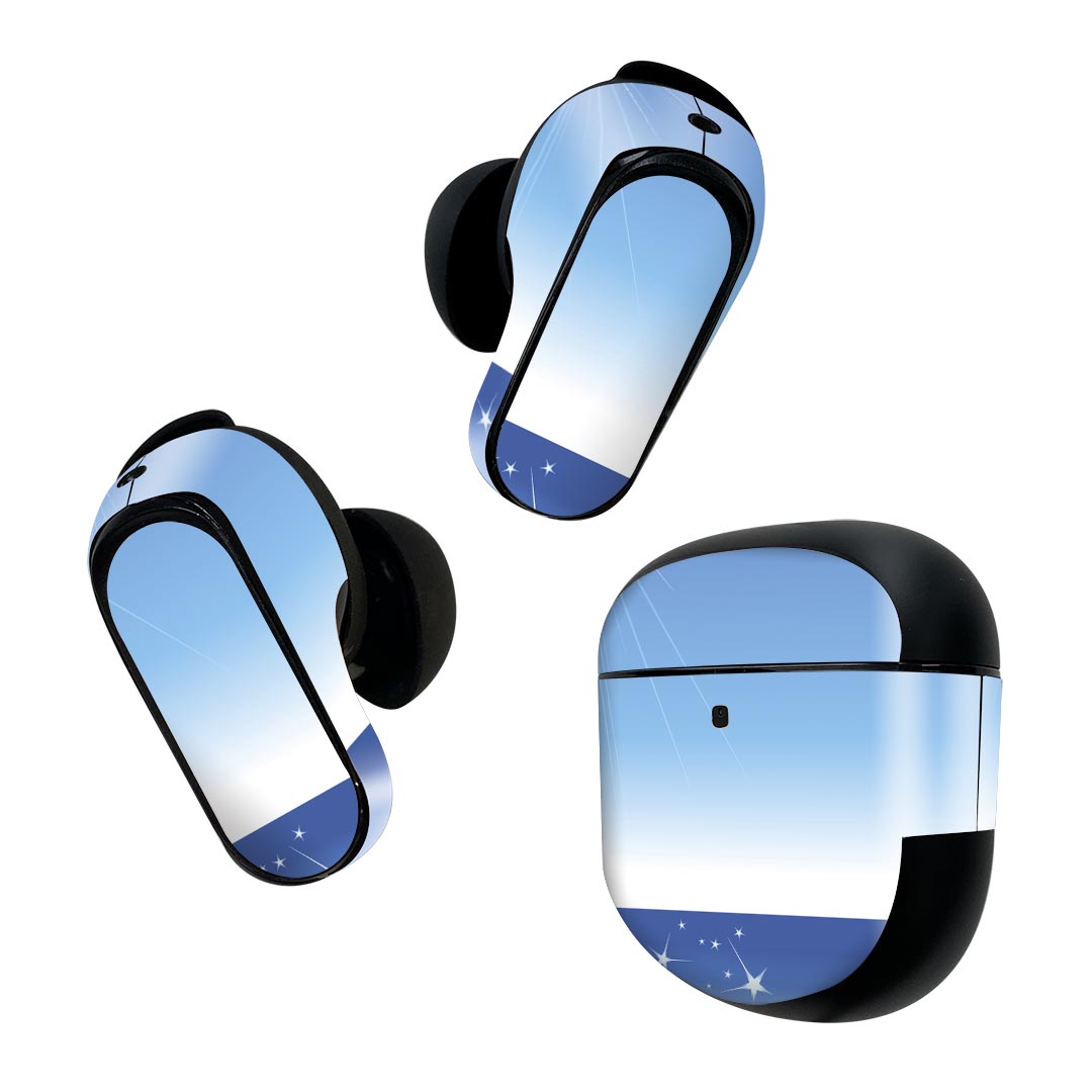 製品名 Bose QuietComfort Earbuds II 専用デザインスキンシール セット内容 Bose QuietComfort Earbuds II 専用シール　イヤホン（左右）3枚、充電ケース用シール 1枚AirPods第3世...