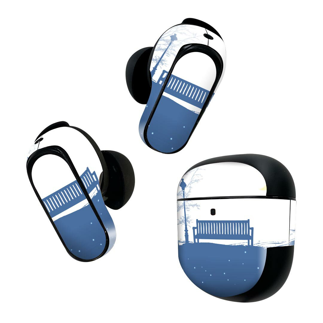 製品名 Bose QuietComfort Earbuds II 専用デザインスキンシール セット内容 Bose QuietComfort Earbuds II 専用シール　イヤホン（左右）3枚、充電ケース用シール 1枚AirPods第3世...